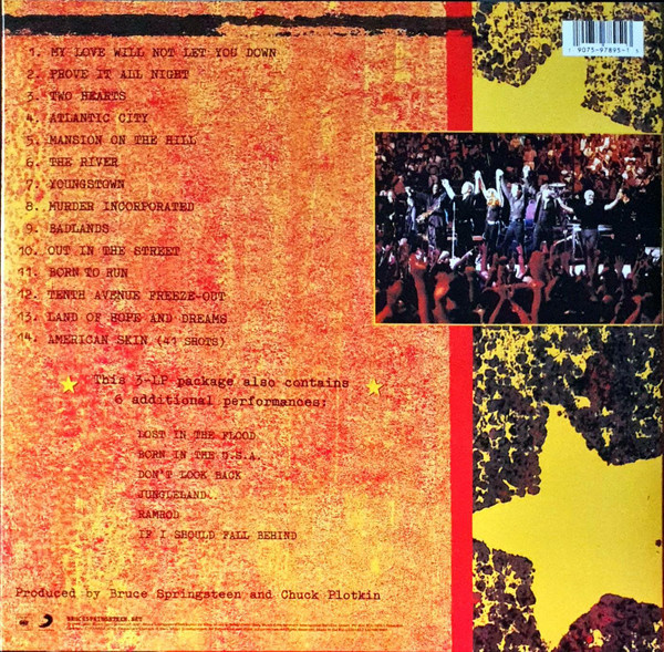 bruce springsteen live in new york city the e stre | Vinyl LP Covers ...