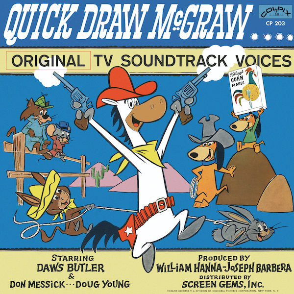daws butler don messick doug young e28093 quick draw mcgraw | Vinyl LP ...