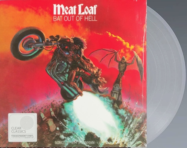meat loaf bat out of hell clear vinyl | Vinyl LP Covers | Cover Century ...