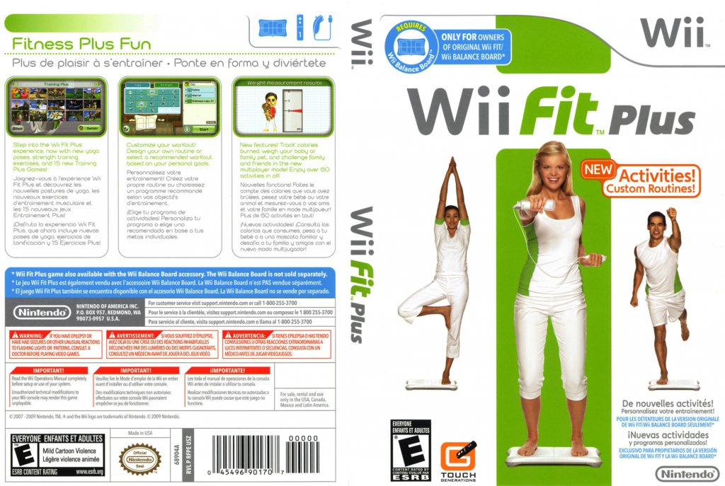 Wii Fit Cover Art Nothing Exciting Happens, We Just Play Wii Fit