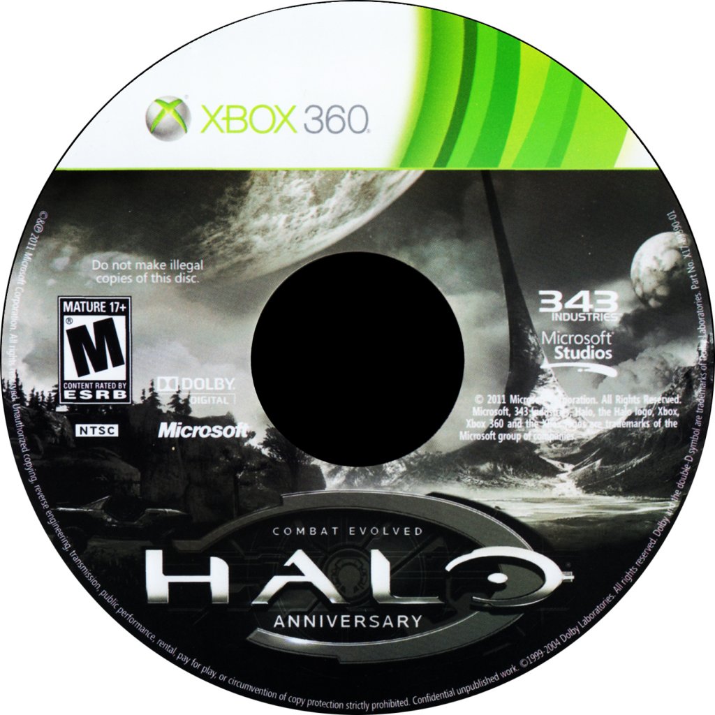 Halo Combat Evolved Anniversary DVD NTSC CD | XBOX Covers | Cover ...